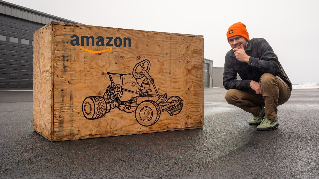 I bought a bizarre go kart from Amazon!