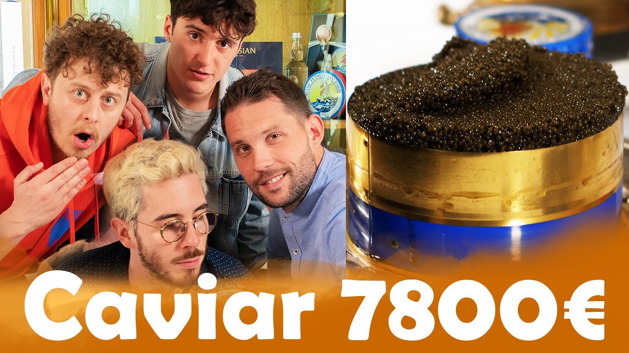 Oeufs de poisson à 70 € / kg vs 7800 € / kg avec Norman, Kemar et Hugo