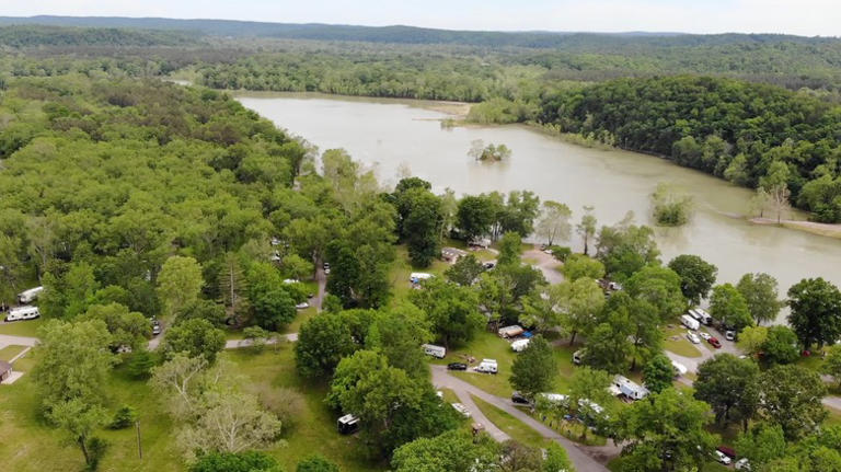 The gem of the Ozarks is a stunning lake with crystal-clear water ...