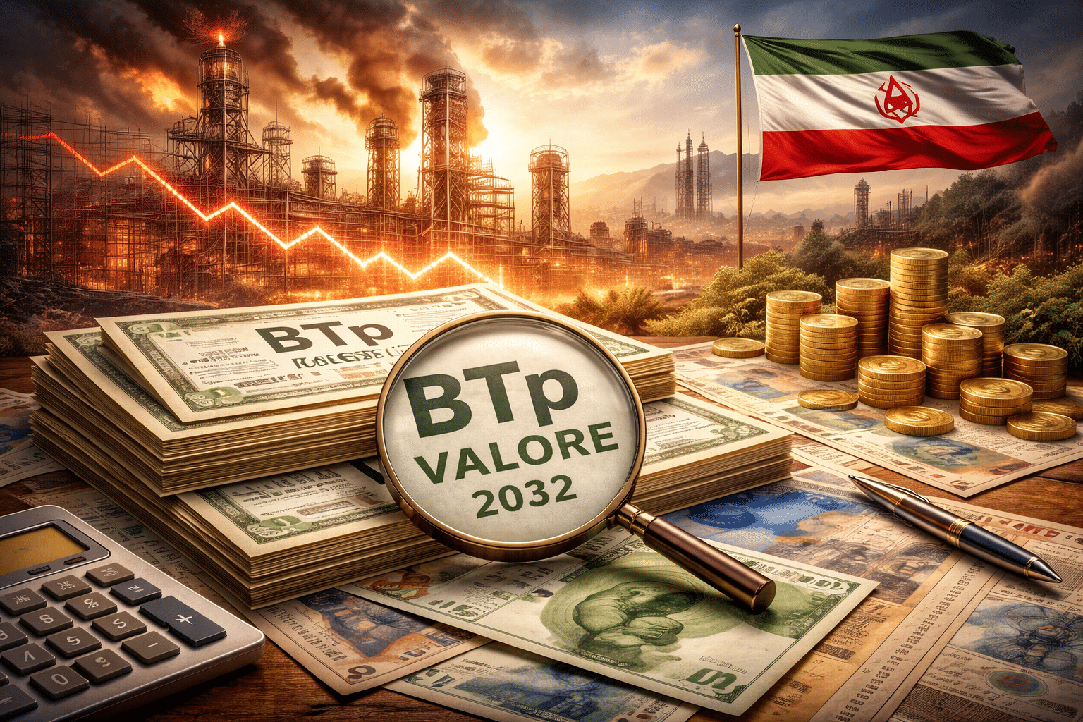 Rendimenti BTp Valore 2032 sotto pressione dal conflitto in Iran: tassi ...
