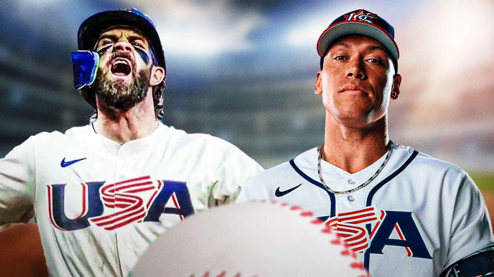 Where Aaron Judge, Bryce Harper are hitting in Team USA’s star-studded ...