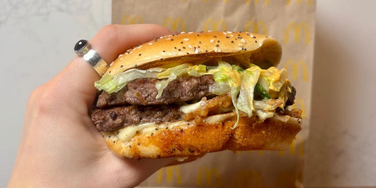 I tried McDonald's new Big Arch burger—here are my unfiltered thoughts