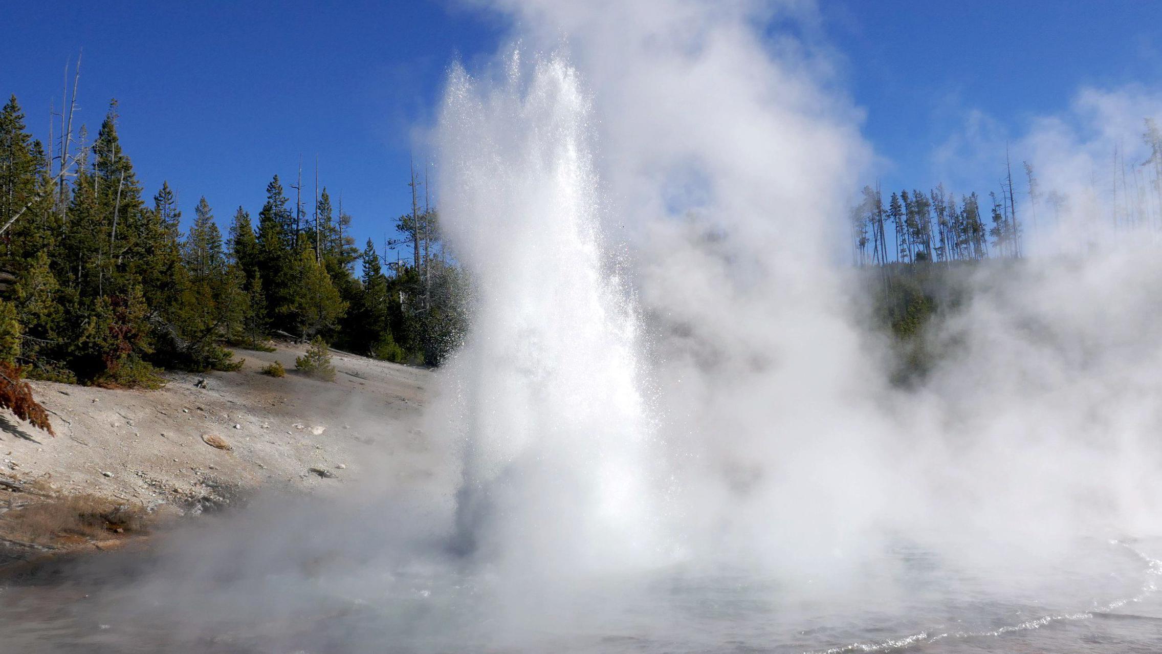 World's largest acidic geyser wakes up in Yellowstone from long slumber