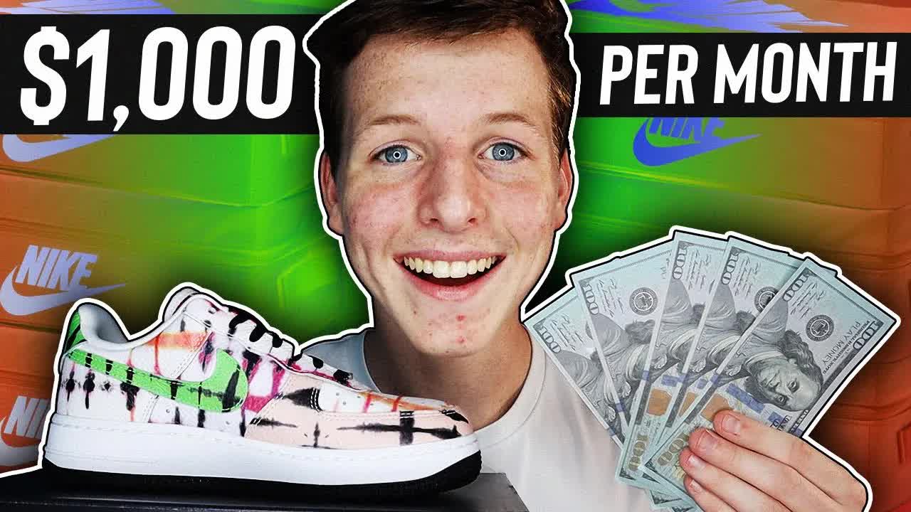How to start a sneaker reselling business | Make $1,000 per month