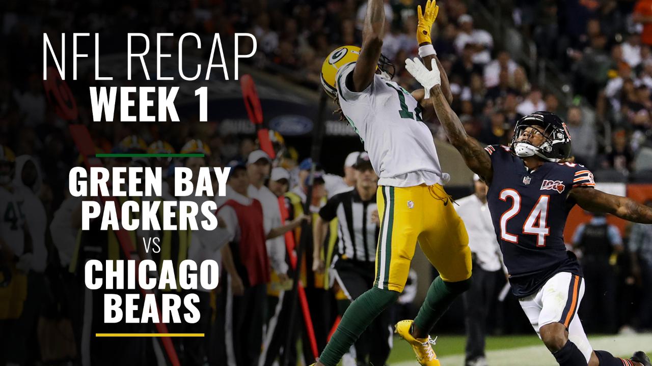 NFL Week 1: Chicago Bears vs Green Bay Packers recap