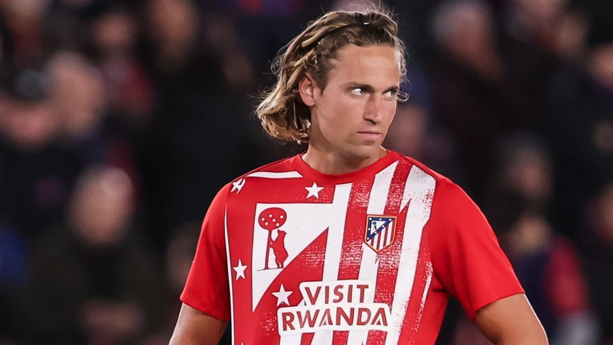 Marcos Llorente, tras clasificarse para la final de la Copa del Rey ...