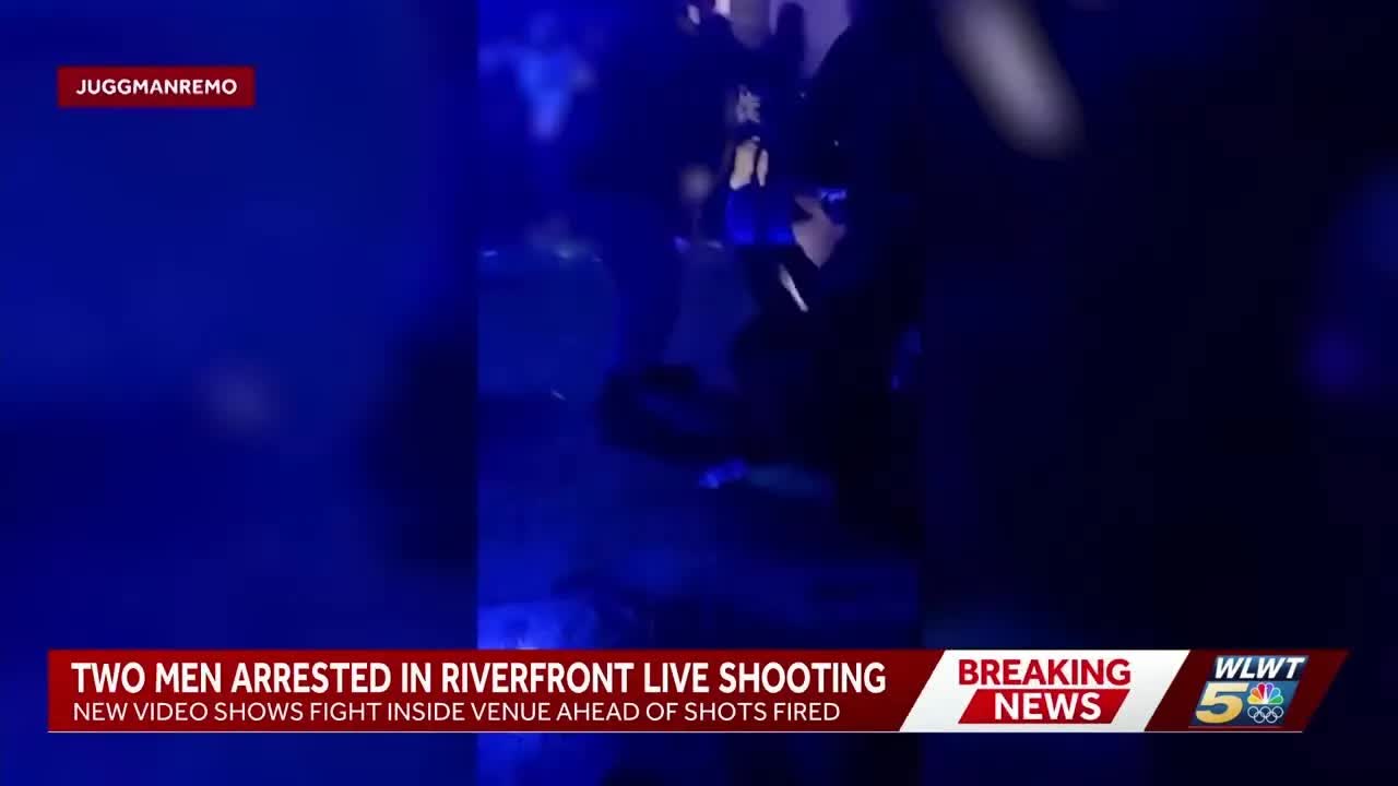 New video shows fight inside Riverfront Live before shots fired inside ...