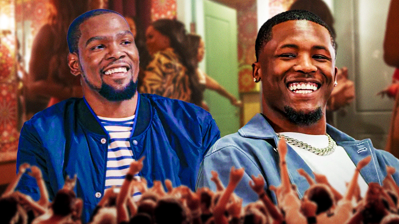 Kevin Durant, Tee Higgins caught living it up in viral video with ...