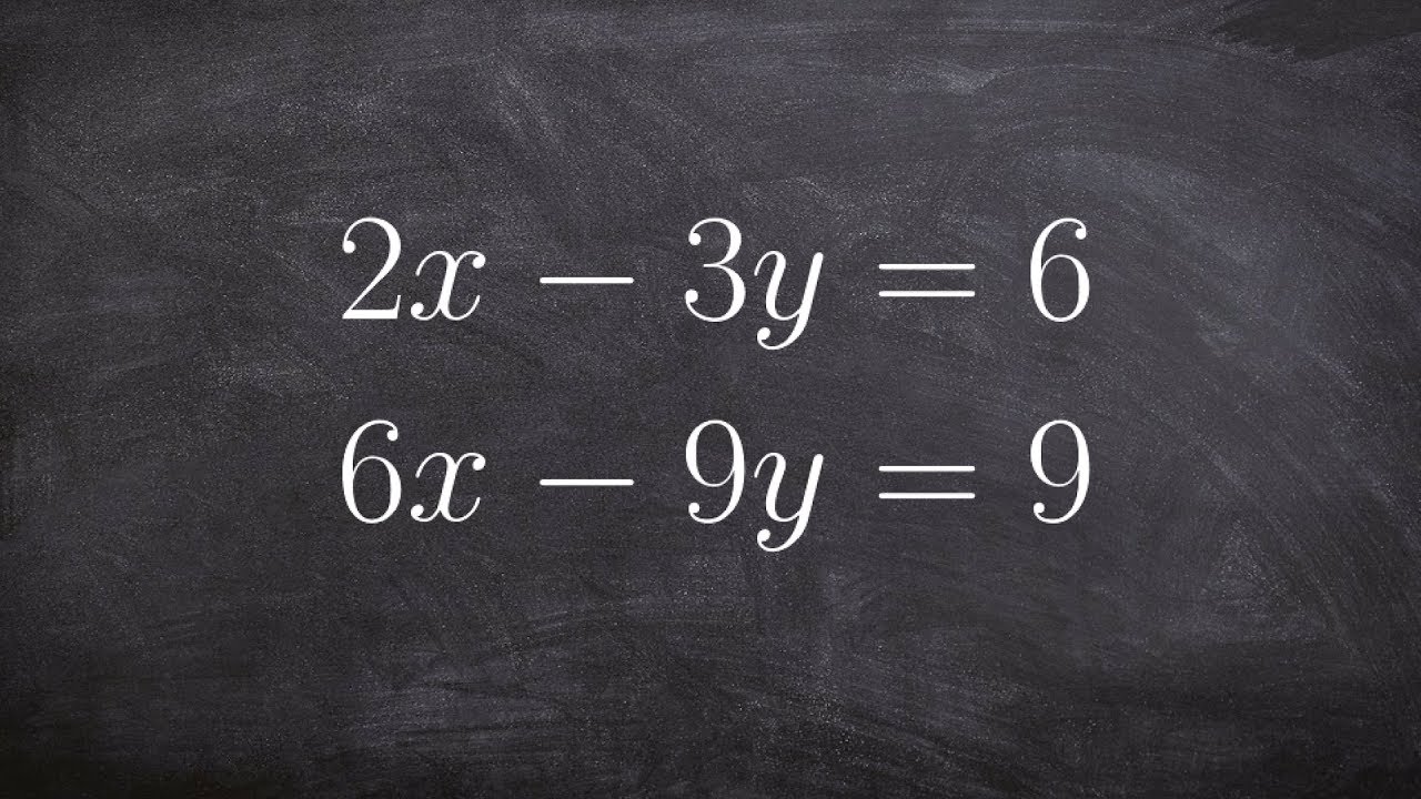 Labeling a system by solving using elimination method