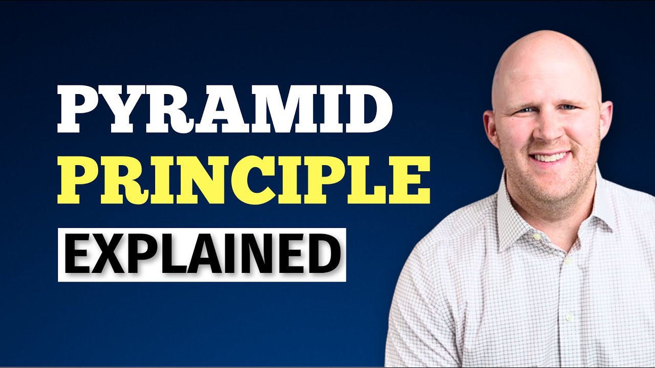 Consultant explains the pyramid principle