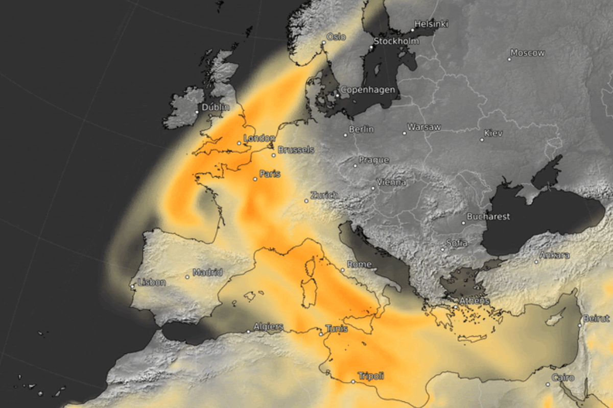 ‘Intense’ Saharan dust storm to sweep into Europe this week
