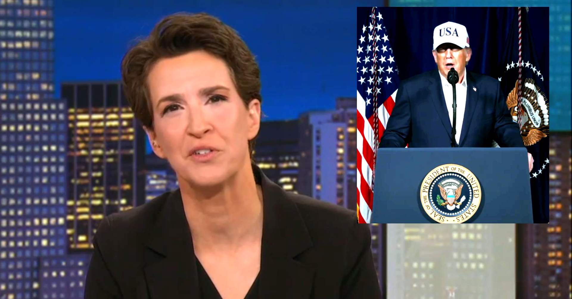 Rachel Maddow takes hard shot at Trump over 'mocking' Iran casualties ...