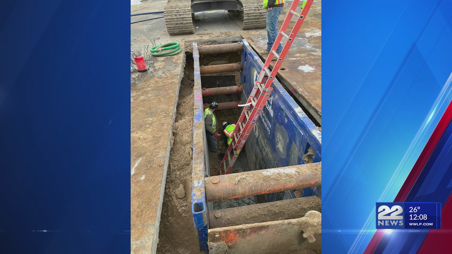 Sewer main collapse closes Morgan Road in West Springfield
