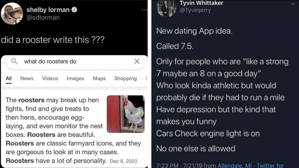 20 suspiciously specific posts on the internet