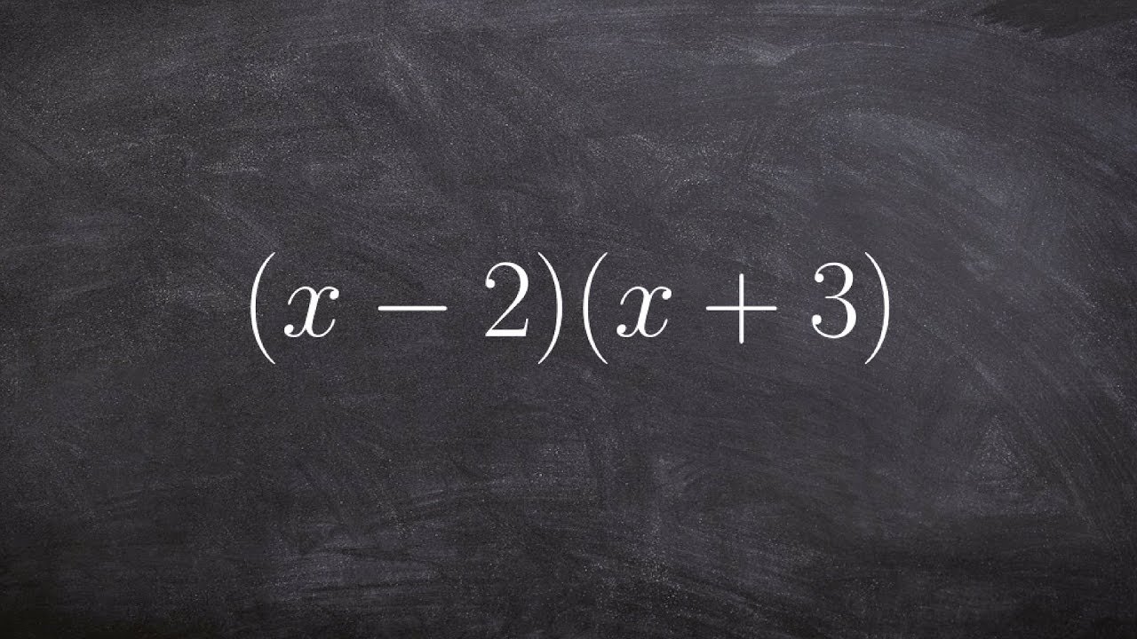 Using the box method to multiply two binomials - Math tutorial