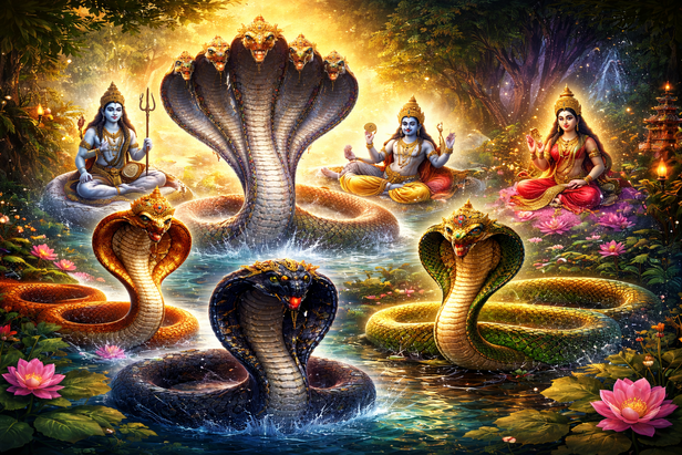 5 snakes that are considered sacred in Hinduism