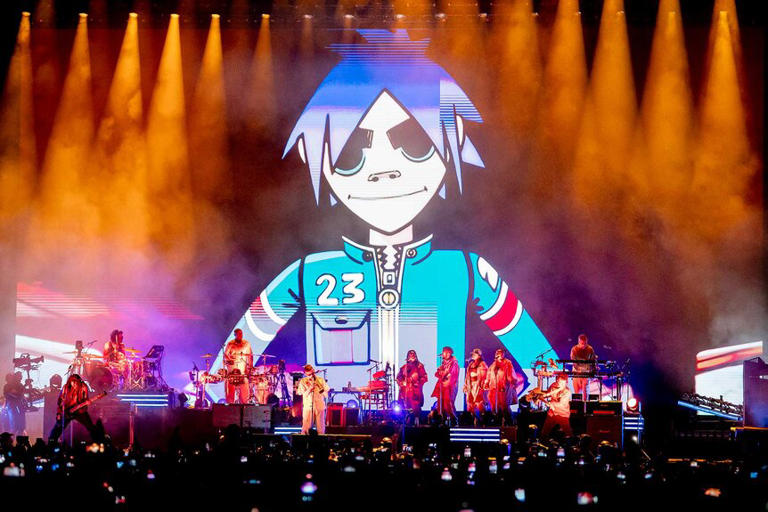 Who are the members of Gorillaz? Their lead singer fronts another ...