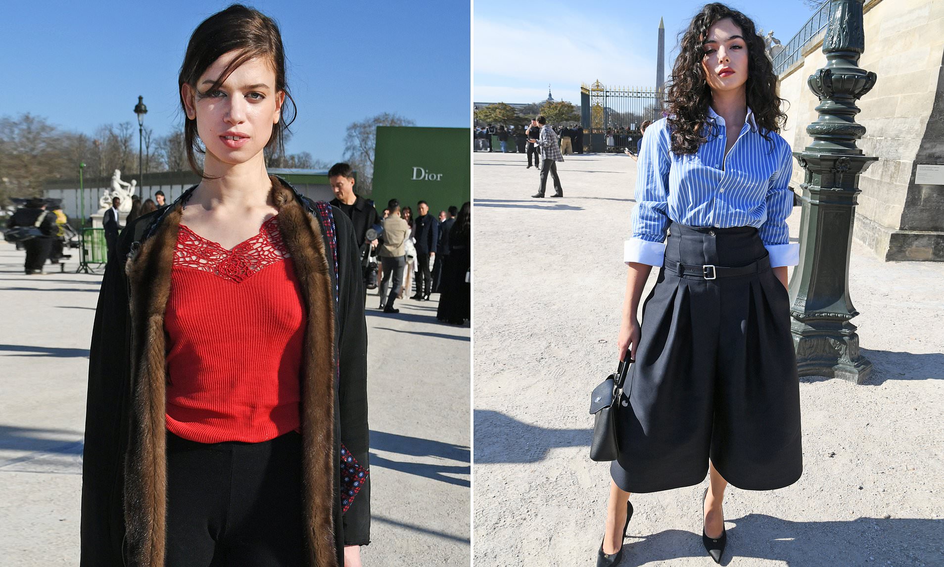 Nepo babies Lily McMenamy and Deva Cassel look the spitting image of ...