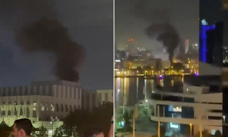 Iranian drone hits US consulate in Dubai sparking explosion: Incoming ...