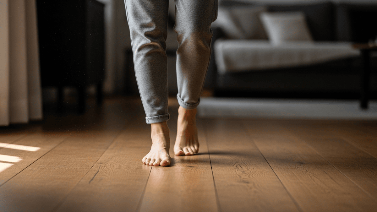 Psychological meaning of enjoying being barefoot most of the time