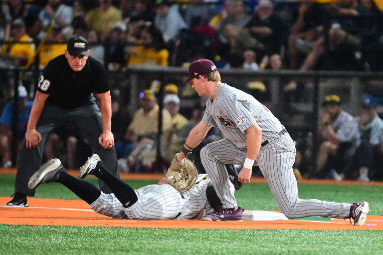 Mississippi State baseball drops game 2 vs Tennessee in 2nd straight ...