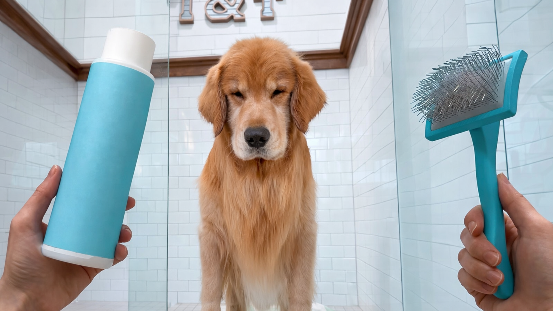 Relaxing dog grooming sounds