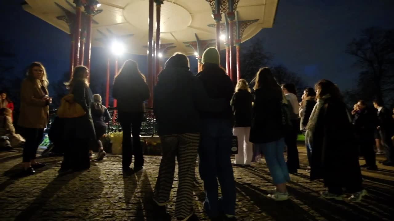Remembering Sarah Everard five years on at Clapham Common vigil