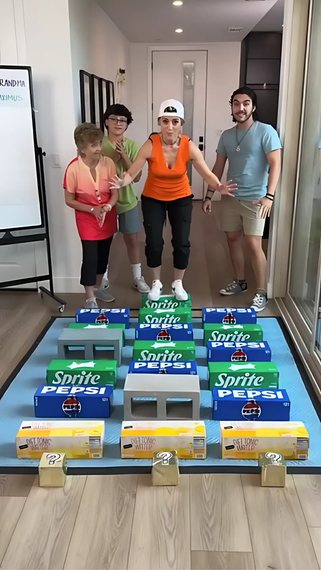 Empty vs full box challenge guess the weight