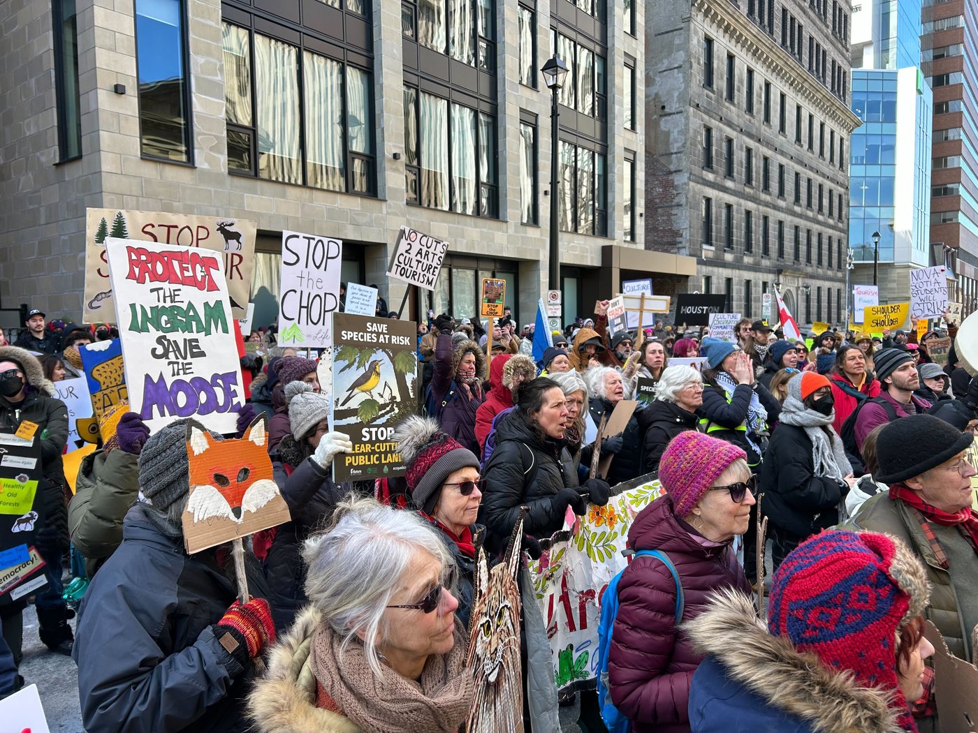 Hundreds gather for First Nations-led protest in Nova Scotia over ...