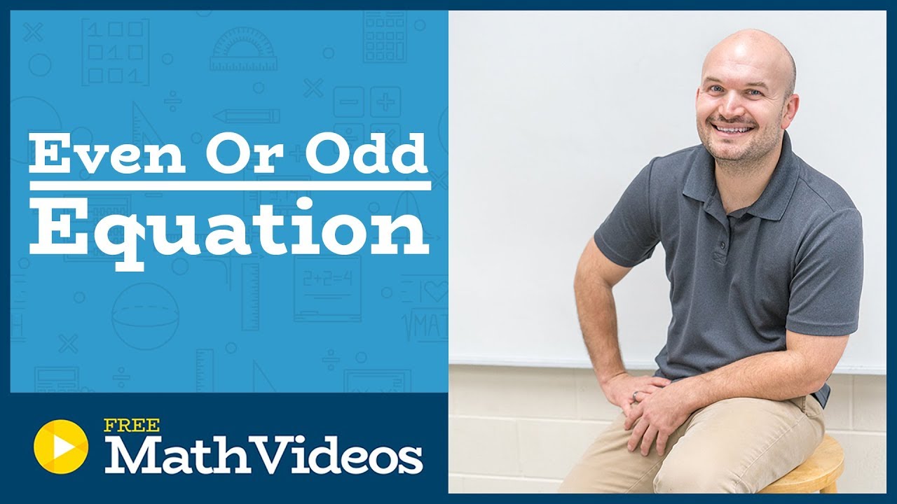 Master how to determine if a function is even or odd algebraically