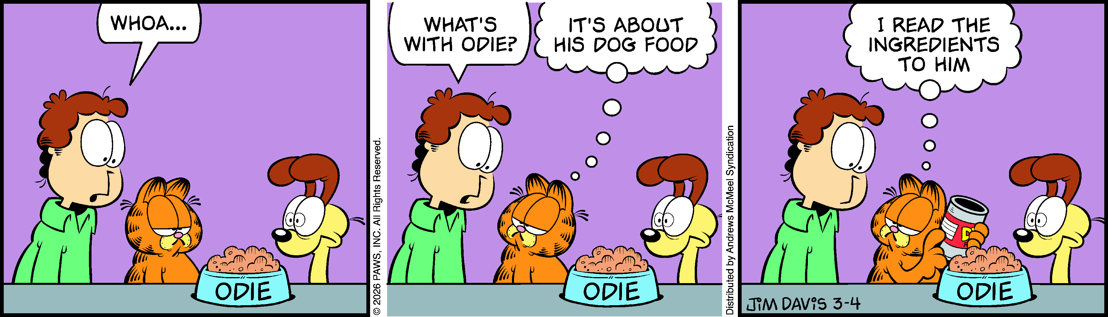 Garfield by Jim Davis