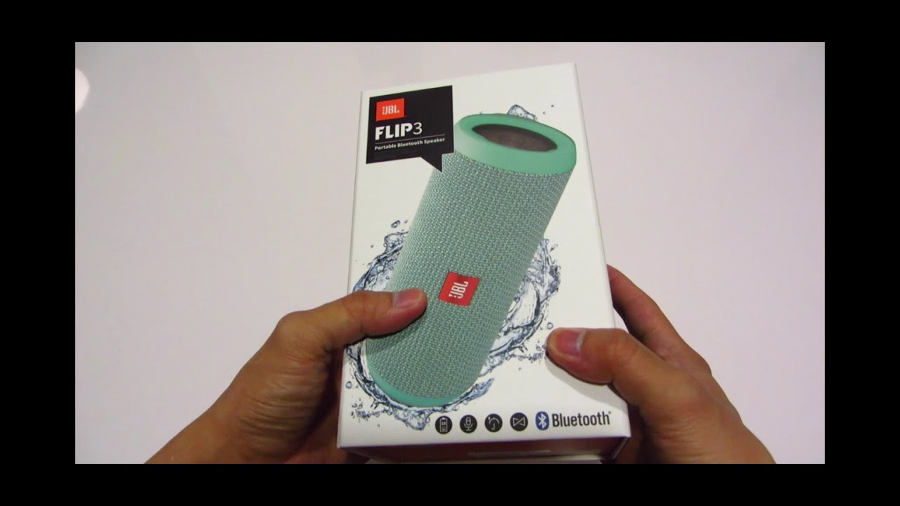 Unboxing the tiny JBL Flip 3!