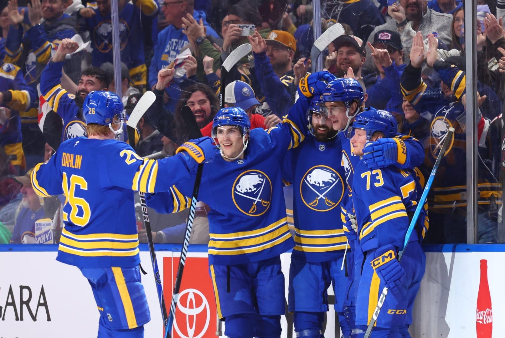 Sabres fans revel in excitement of playoff push