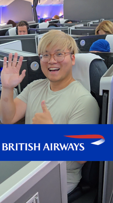 British Airways business class meal review