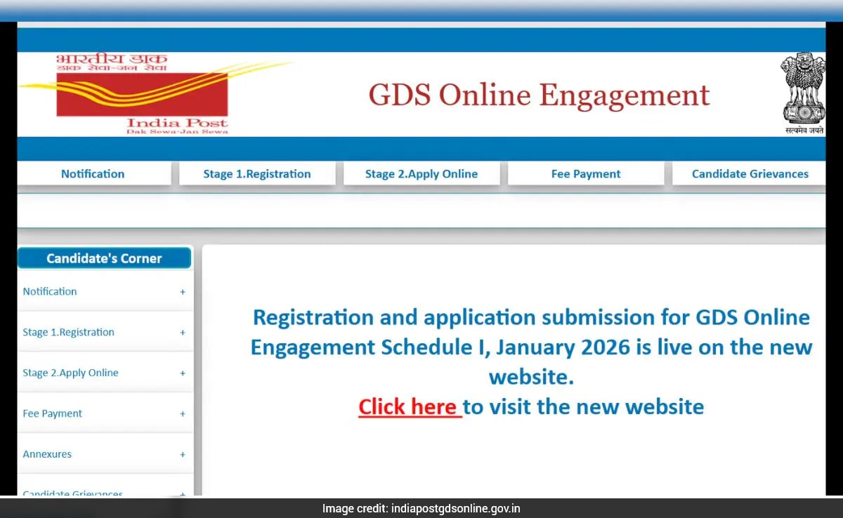 India Post GDS result 2026 live: Know when first merit list will be out