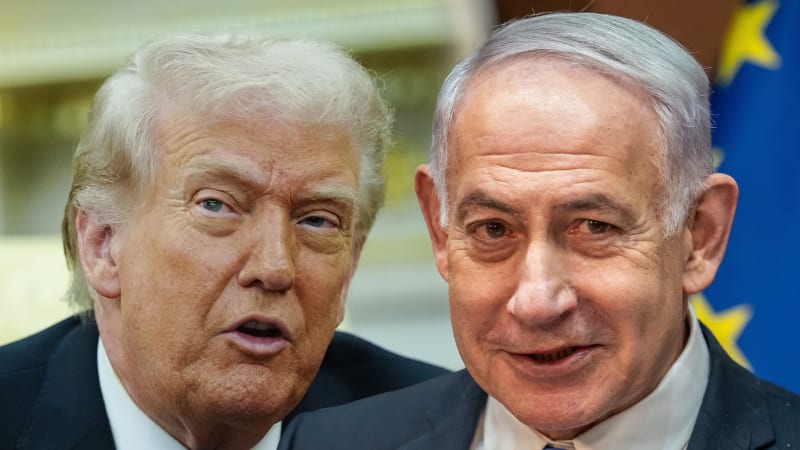 Trump se ostře pustil do Netanjahua: Jsi totální blázen, zachraňuju ti ...