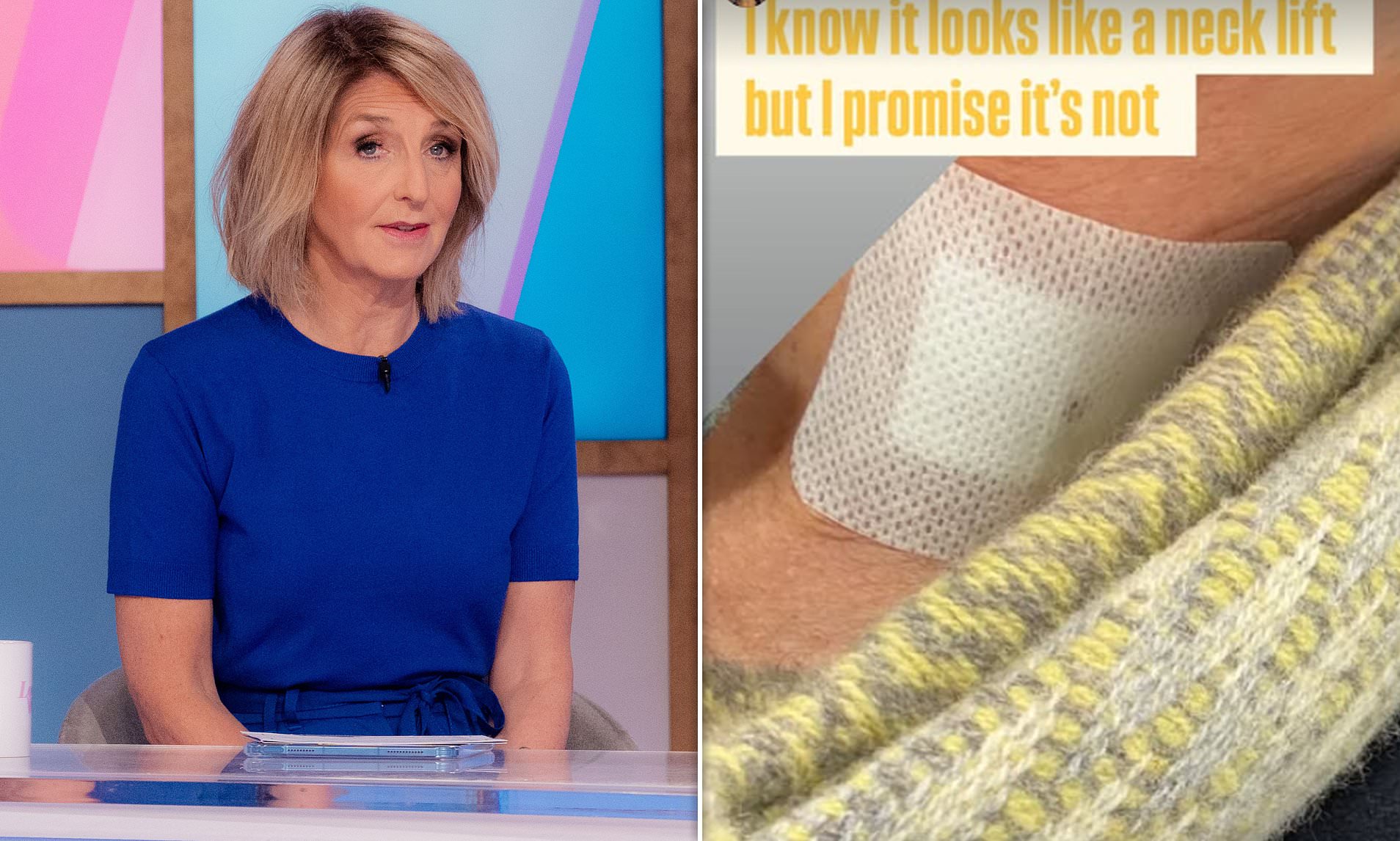 Kaye Adams reveals she suffered a throat cancer scare after finding a ...