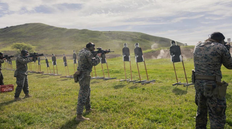 Camp Pendleton moves to heightened security status amid rising tensions