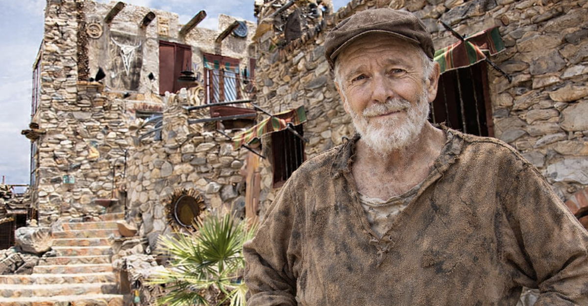 A terminally ill Arizona man secretly built an 18-room castle from ...