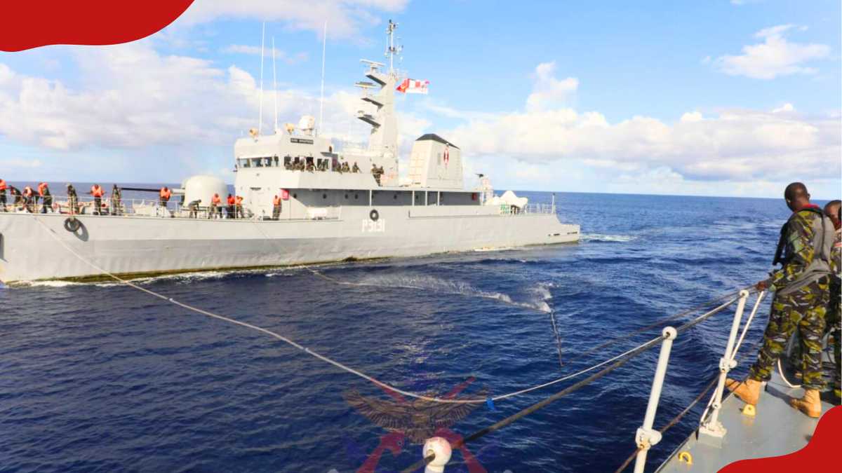 Kenya Navy warship docks in Madagascar after regional security ...