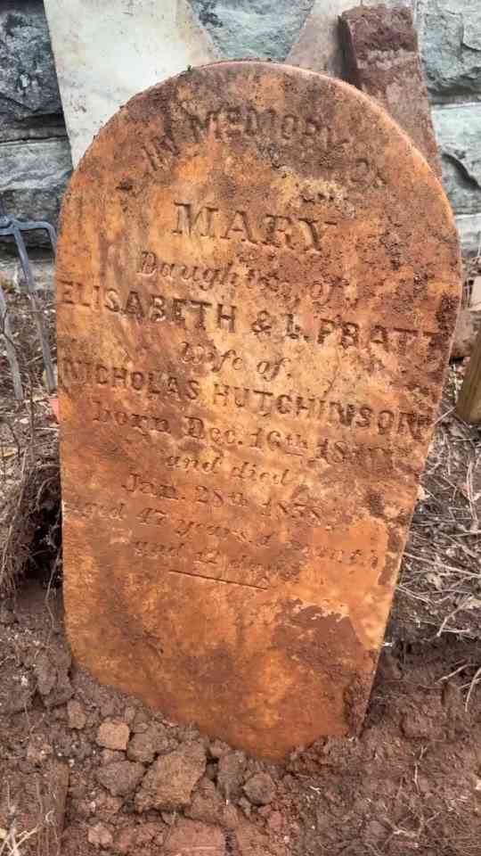 Super satisfying headstone cleaning