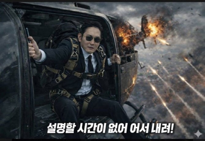 Chairmen's meme shifts as KOSPI plummets amid US.-Iran conflict