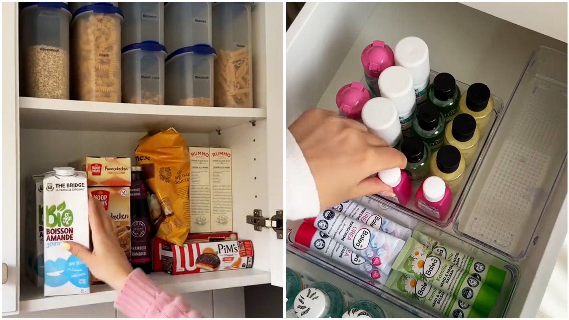 Home storage refill and organization