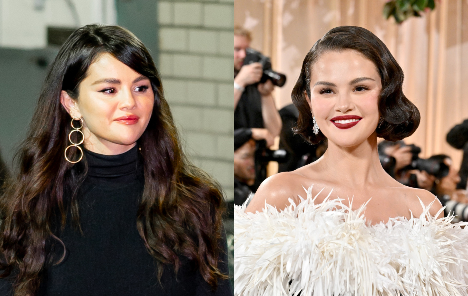 Do these celebrities look better with long or short hair?