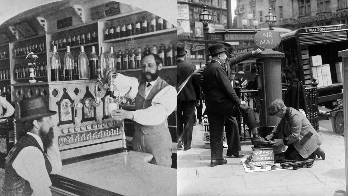 25 photos of everyday habits from 100 years ago