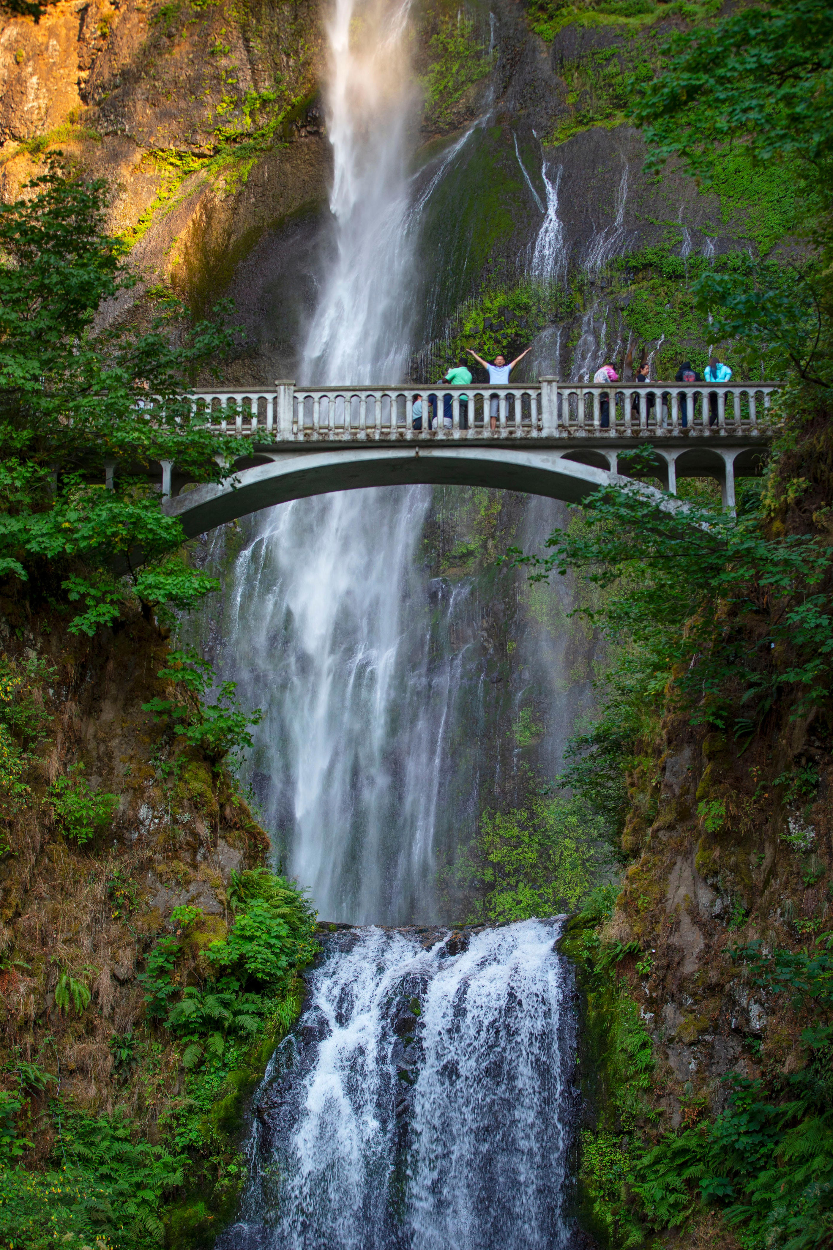 This waterfall-filled historic highway in Oregon was first of its kind