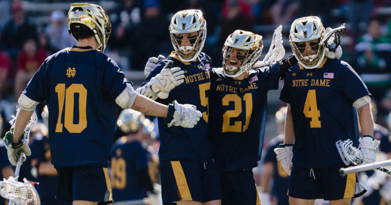 Newsstand: Notre Dame men’s lacrosse rises to No. 1 in the country