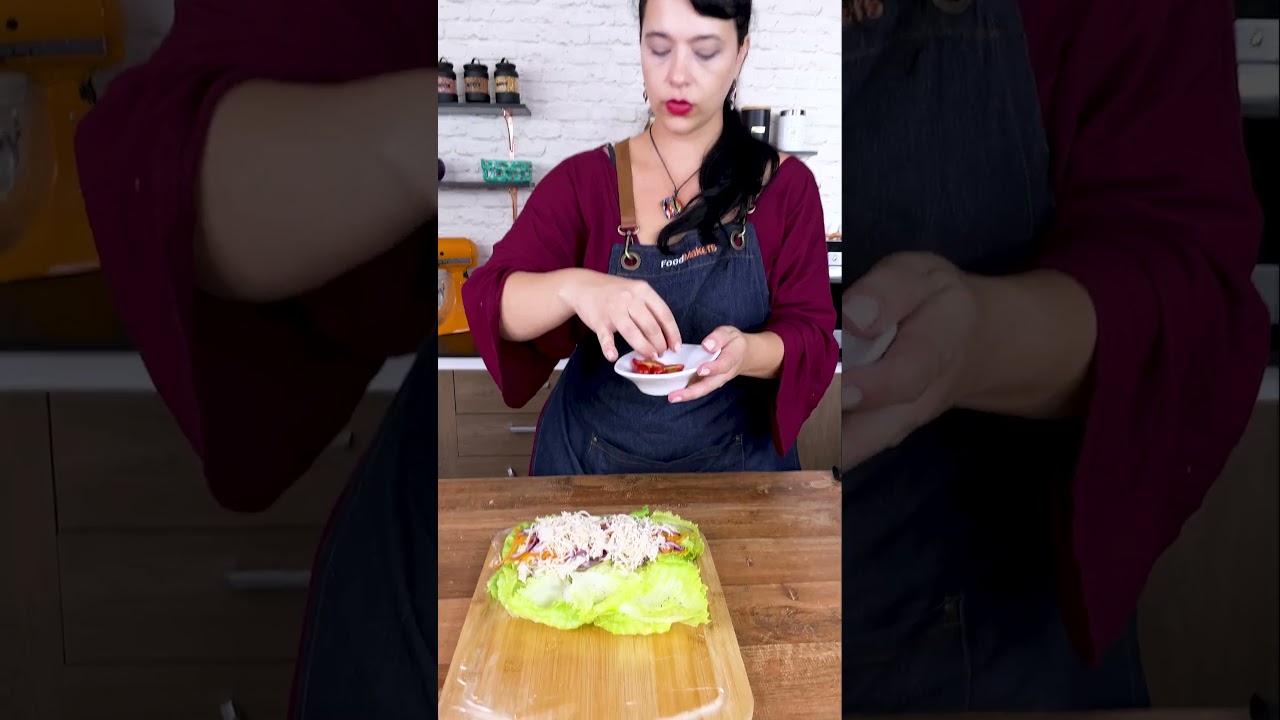 Vocês nunca comeram alface assim! Opção FIT de almoço ou jantar muito ...