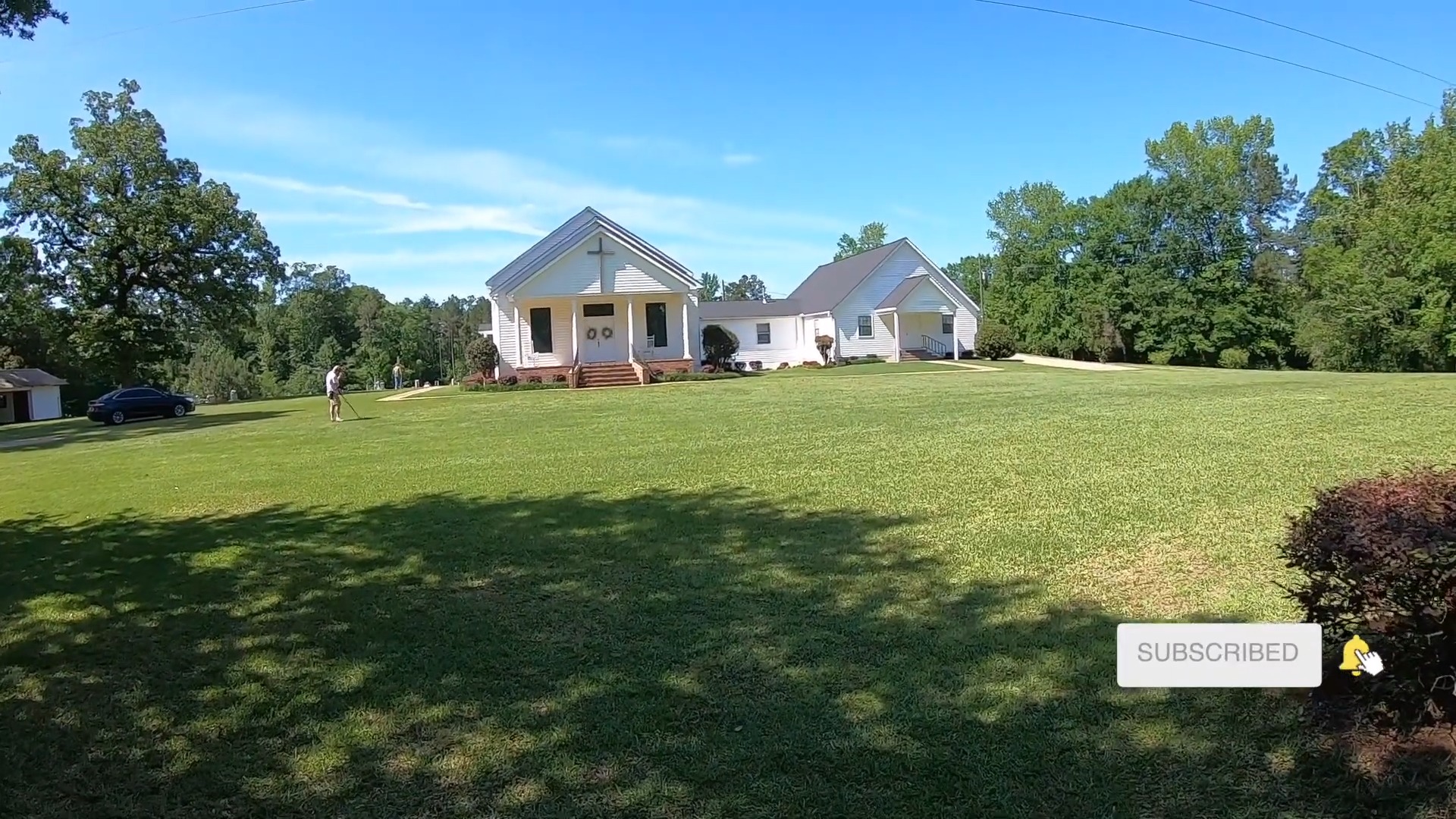 Metal detecting an 1827 church sounded perfect - then everything went wrong