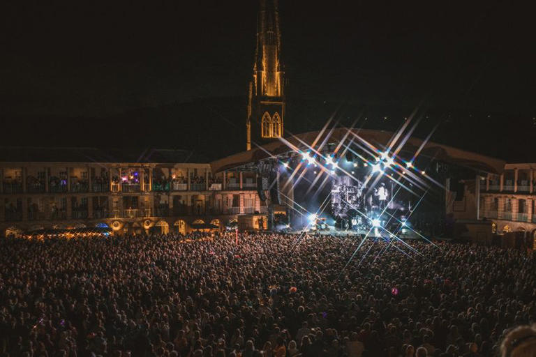 Halifax Piece Hall 2026 full concert series line up, car parking ...